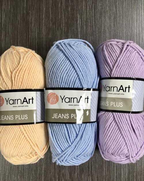 Пряжа YarnArt jeans plus