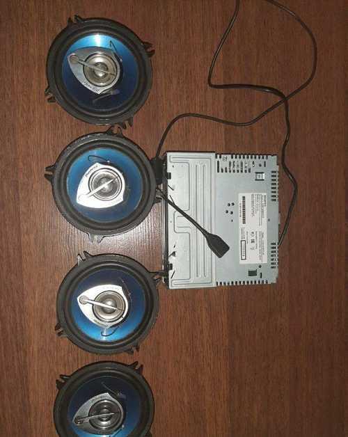 Музыка в авто sony pioneer комплект, ts1339