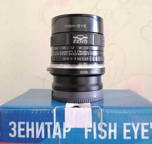 Зенит Зенитар C 16mm F2.8 MC Canon EF (Sony E)