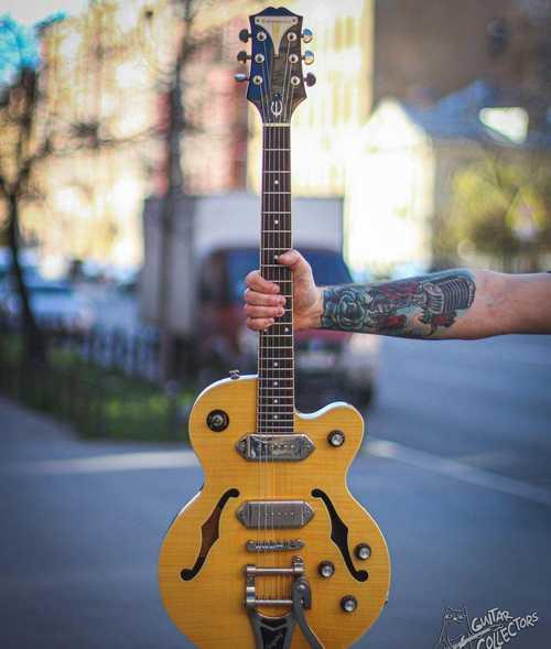 Epiphone wildkat (bigsby) antique natural