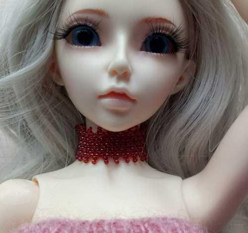 Чокер - короткое ожерелье для куклы BJD/бжд