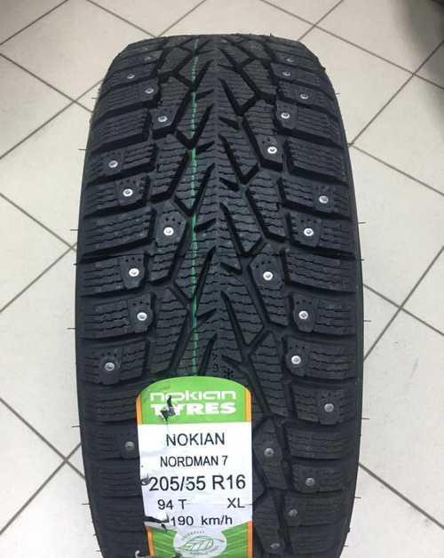 Nokian nordman 215 60 r16. Nordman 7 шип.