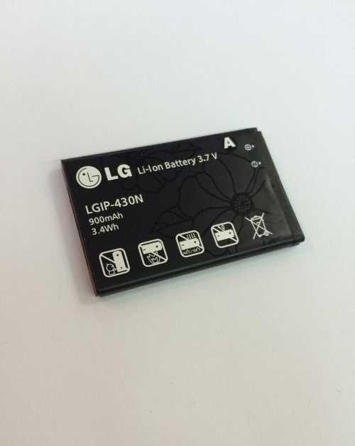 Аккумулятор lgip-430N для LG GS290/T300/T310/W300