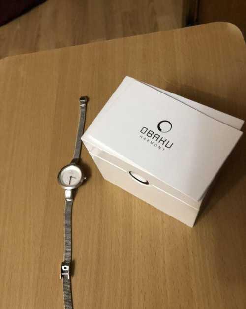 Элегантные часы Obaku Дания