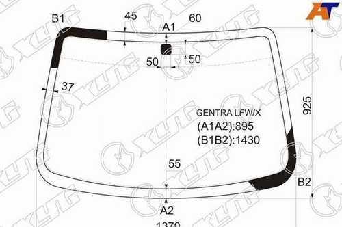 Стекло лобовое ravon nexia R3 2002