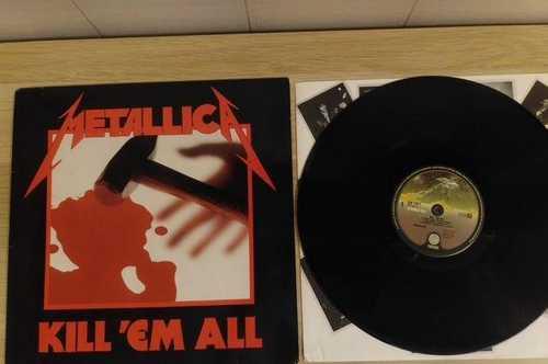 Metallica Kill'em All 1983/1989г.в. LP Holland