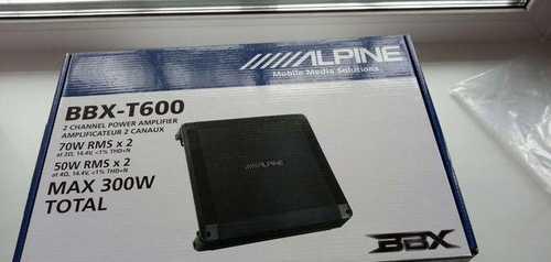 Alpine bbx-t600