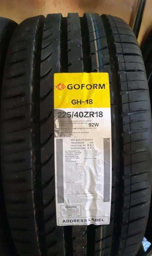 225 40 18 Goform GH18 (by Hankook) новые летние ши