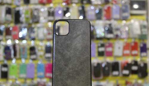 Чехол на iPhone 11 с Кожаным Покрытием