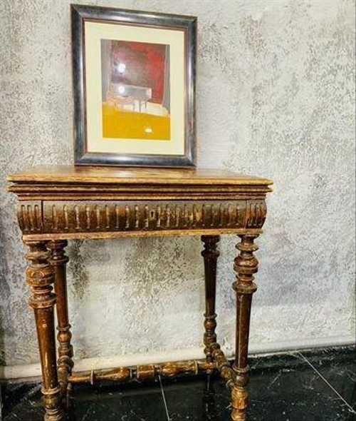 Старинный ломберный стол, 18 век
