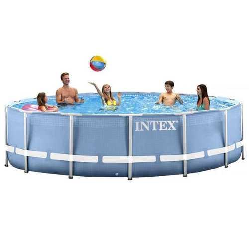 Каркасный бассейн intex 28700 Prism Frame Pool (кр