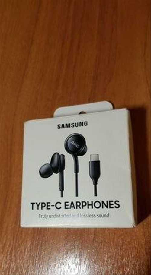 Наушники Samsung AKG earphones type-c