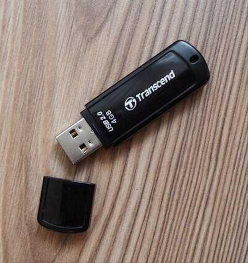 Флешка USB Transcend Jetflash 4гб, USB 2.0