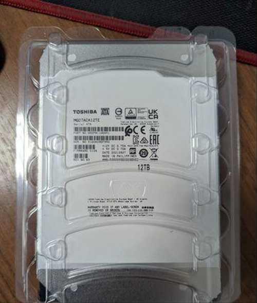 Новый жесткий диск Toshiba Enterprise 12Tb SATA