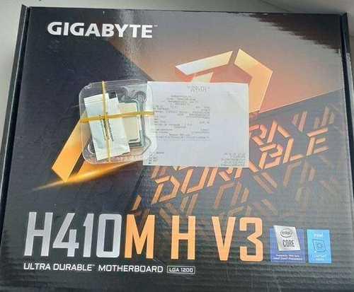 Комплект 1200: Gigabyte H410+i3-10100F