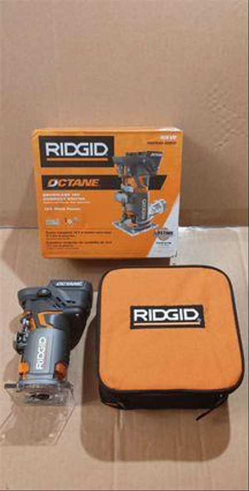 Кромочный фрезер ridgid R860443B octane AEG BOF18B