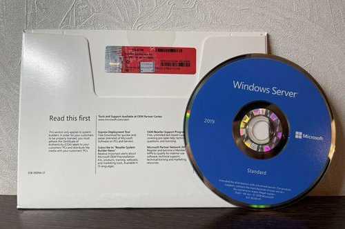 Windows server 2019 (16 core) standard DVD Retail