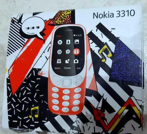 Коробка оригинал nokia 3310