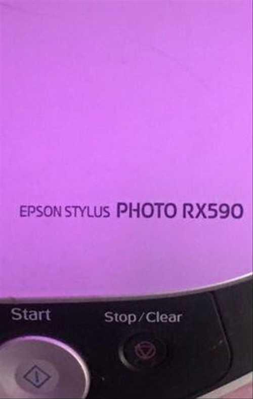 Принтер-epson stylis photo PX 590