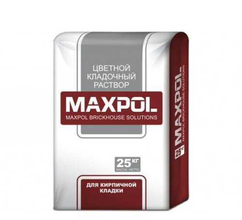 Белый кладочный раствор Maxpol