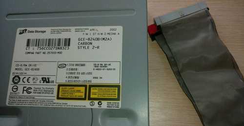 CD-R/RW drive модель Gce-8240B