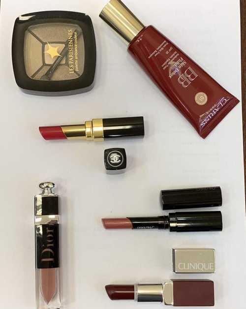 Набор косметики Chanel, Christian Dior, Clarins, C