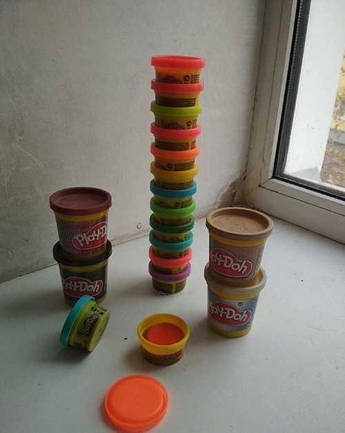 Пластилин PlayDoh 18 цветов