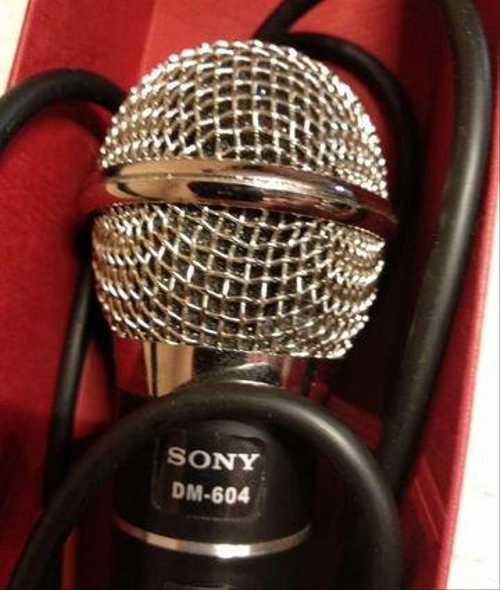 Микрофон sony DM-604 студийный