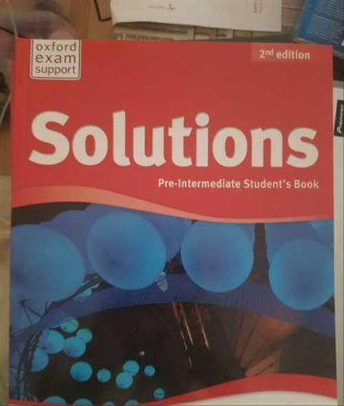 Учебник Solutions Pre-Intermediate