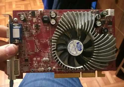 Видеокарта Radeon x1550 AGP Sapphire