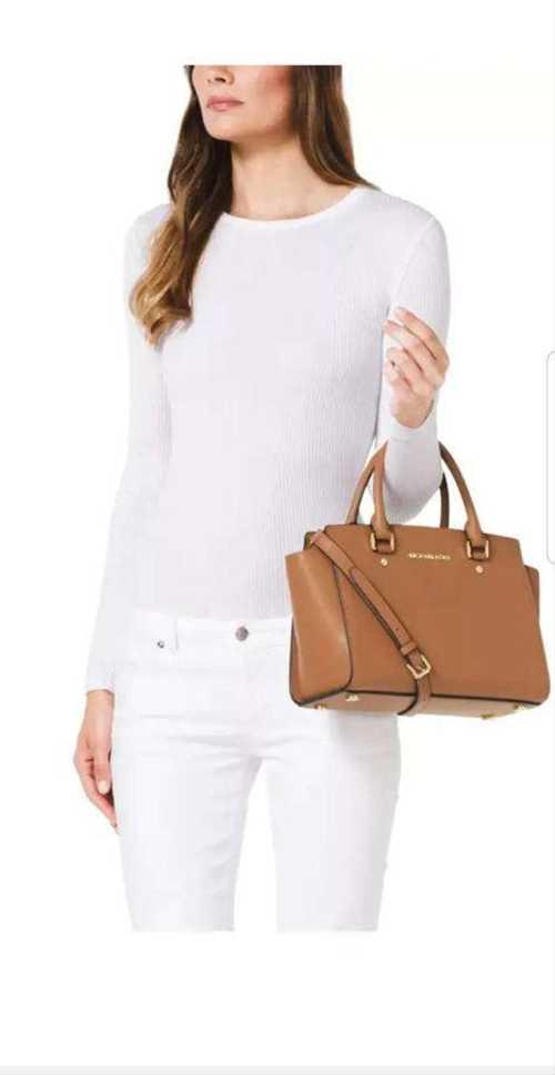 Сумка Michael Kors Selma medium brown оригинал