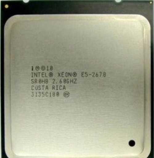 Процессоры Intel Xeon e5-2670 и e5-2630L