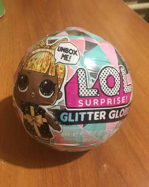 Lol glitter globe