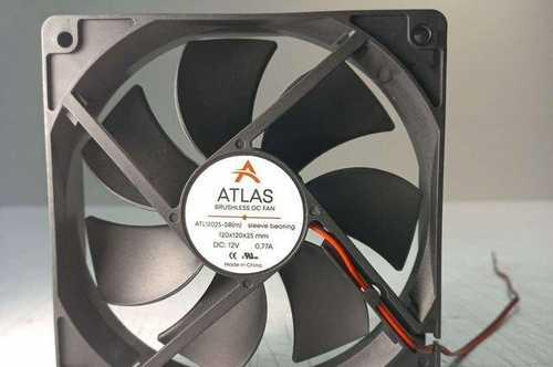 Вентилятор мощный Atlas 0,77A 120мм для майнинга