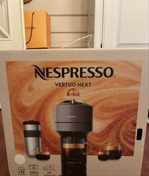 Кофемашина Nespresso Vertuo Next White