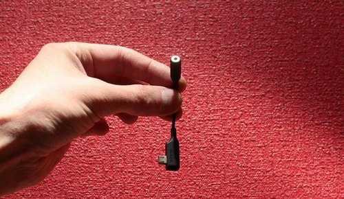 Кабель переходник Micro USB -) jack 2.5 мм
