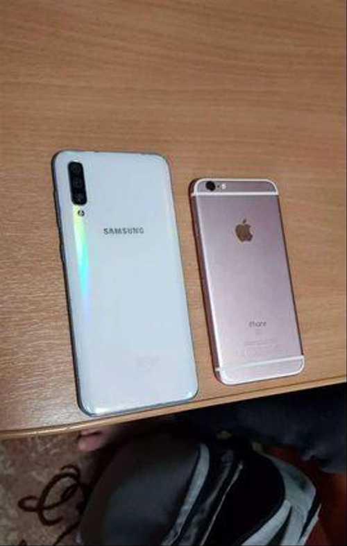 Телефон iPhone 6s 64 и Samsung Galaxy a50