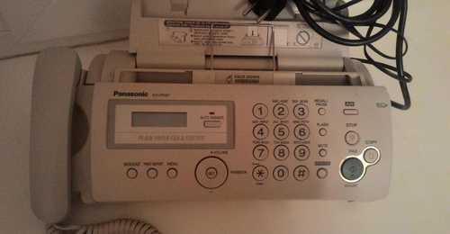 Факс-телефон panasonic KX-FP207