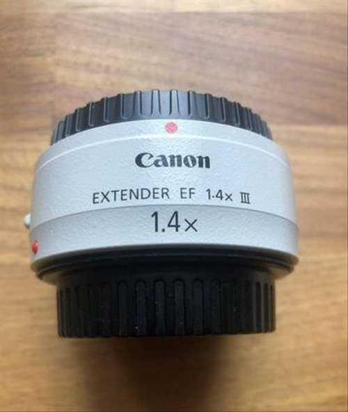 Телеконвертер Canon Extender EF 1,4x lll