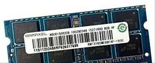 Micron/ramaxel RMT3160ME68FAF-1600 RAM 8 GB (озу)