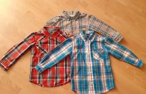 Рубашки на мальчика 4-5 лет