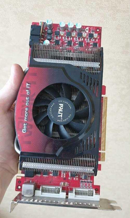 Видеокарта Geforce 9800 GTX+ 512mb ddr3