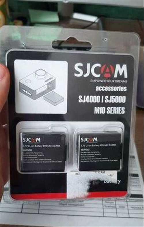 Аккумуляторы sjcam SJ4000/SJ5000 M10 Series