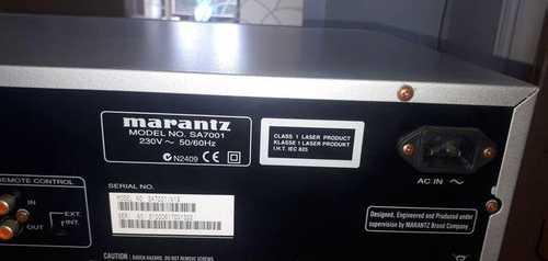 Marantz cd SA7001