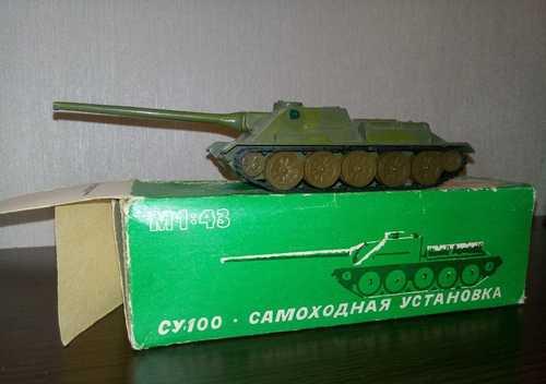 Модель танка су-100 СССР