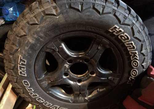 Литые диски с резиной Hankook Dynapro MT
