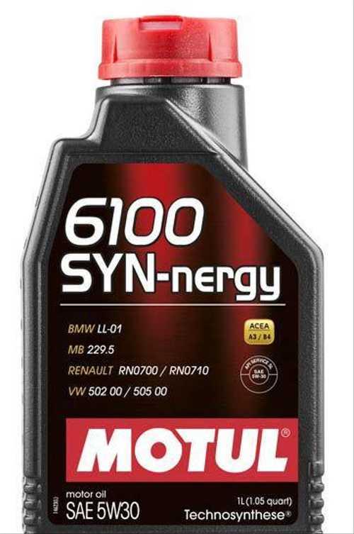 Motul 6100 SYN-Nergy 5w 30 1л/106521/107970