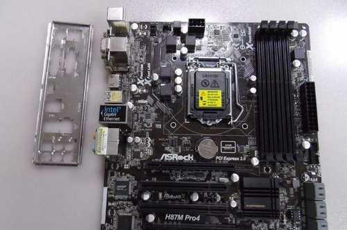 Материнская плата ASRock H87M Pro4 LGA 1150