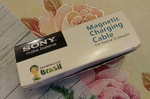 Магнитный зарядный кабель Sony Xperia Z Ultra/Z1