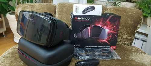 VR- очки homido V2 с джойстиком